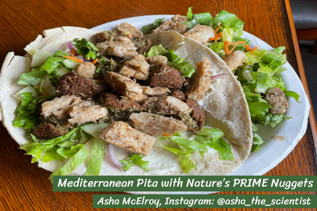 Mediterranean Pita with Nature’s PRIME® Nuggets - Improved Nature